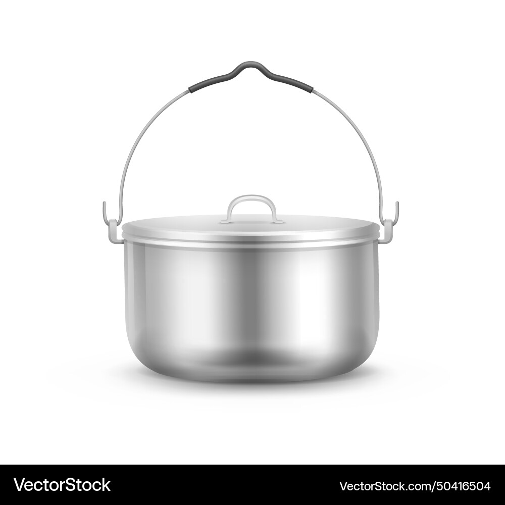 Camping pot Royalty Free Vector Image - VectorStock