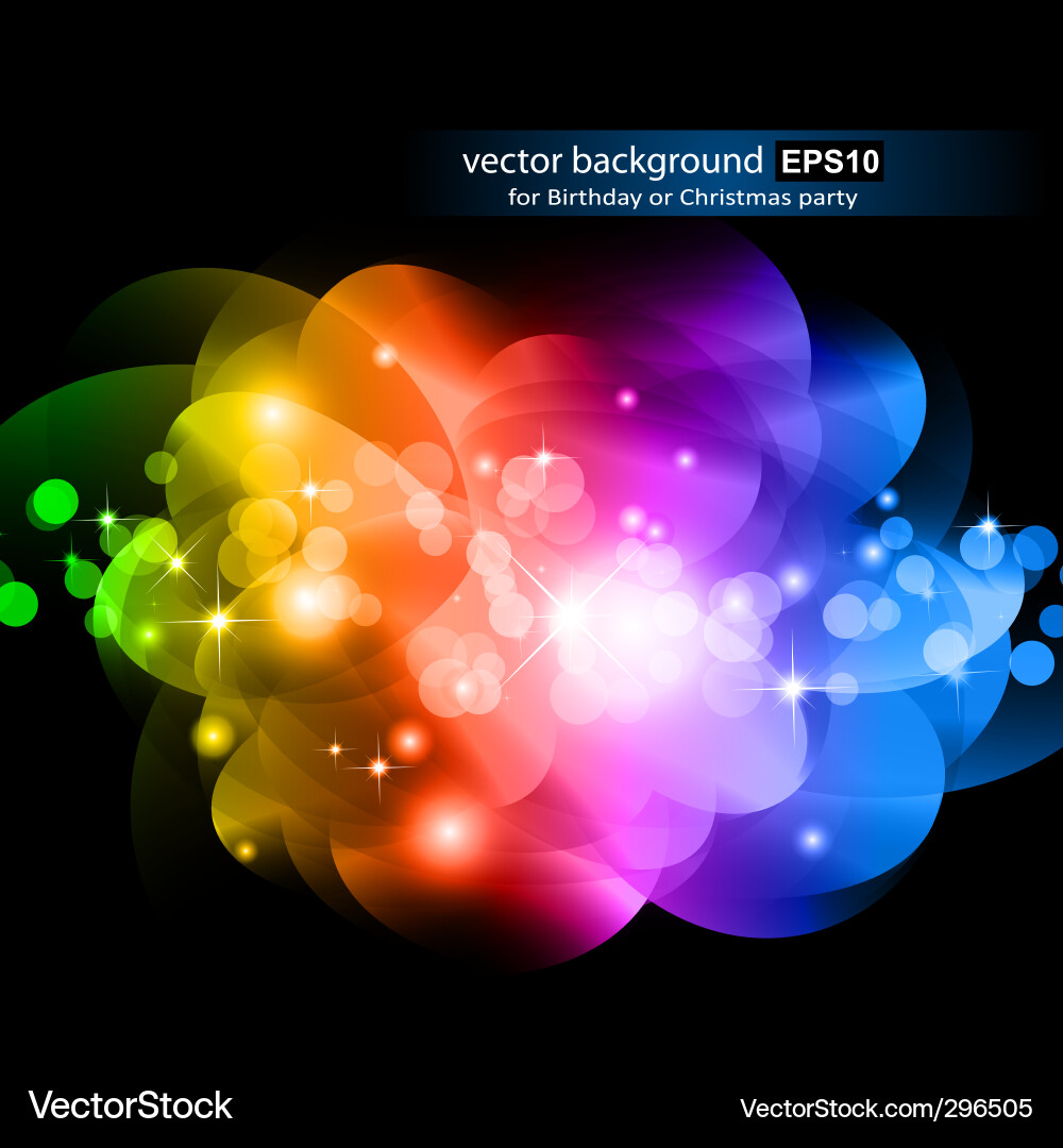 Abstract rainbow design Royalty Free Vector Image