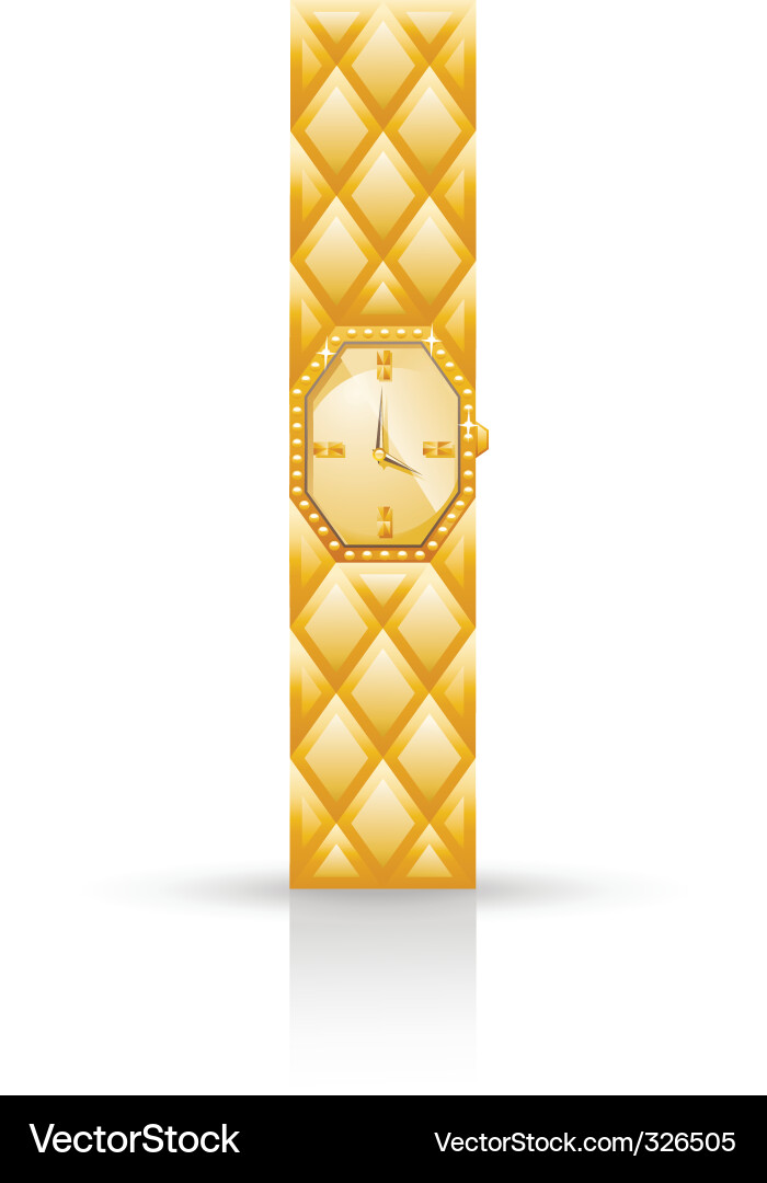 Watch Royalty Free Vector Image - VectorStock