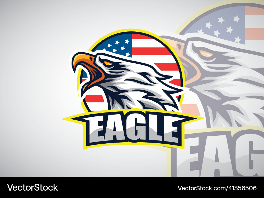 American Eagle Logo Royalty Free Vector Image - VectorStock
