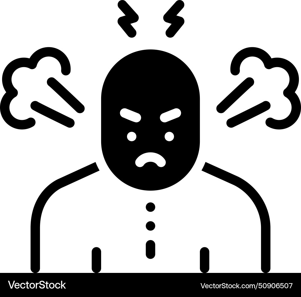 Anger Royalty Free Vector Image - VectorStock