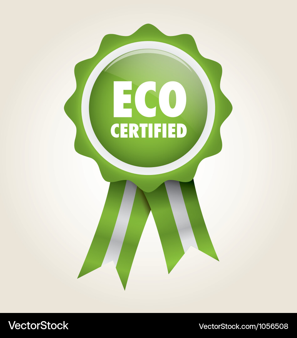 Eco Certified Logo Eco Certificate Stock Illustrations – 7,672 Eco