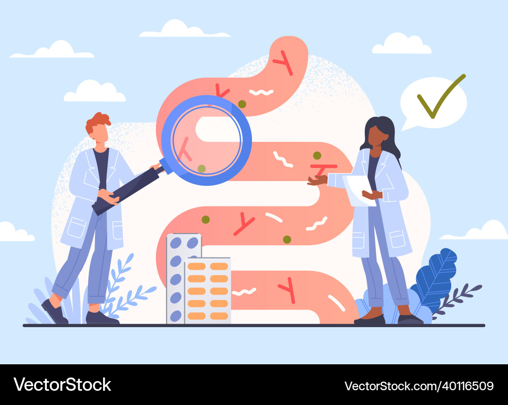 Good flora concept Royalty Free Vector Image - VectorStock