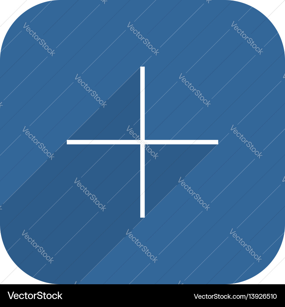 Facebook social network icon add followers Vector Image