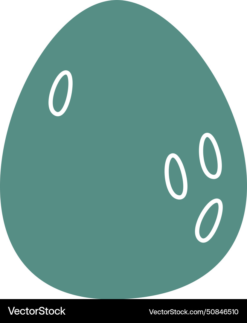 Hand drawn egg Royalty Free Vector Image - VectorStock