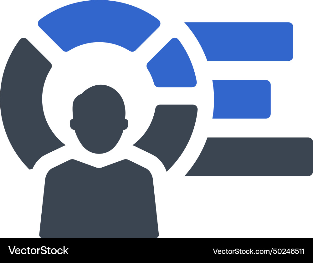 Employee skills icon Royalty Free Vector Image