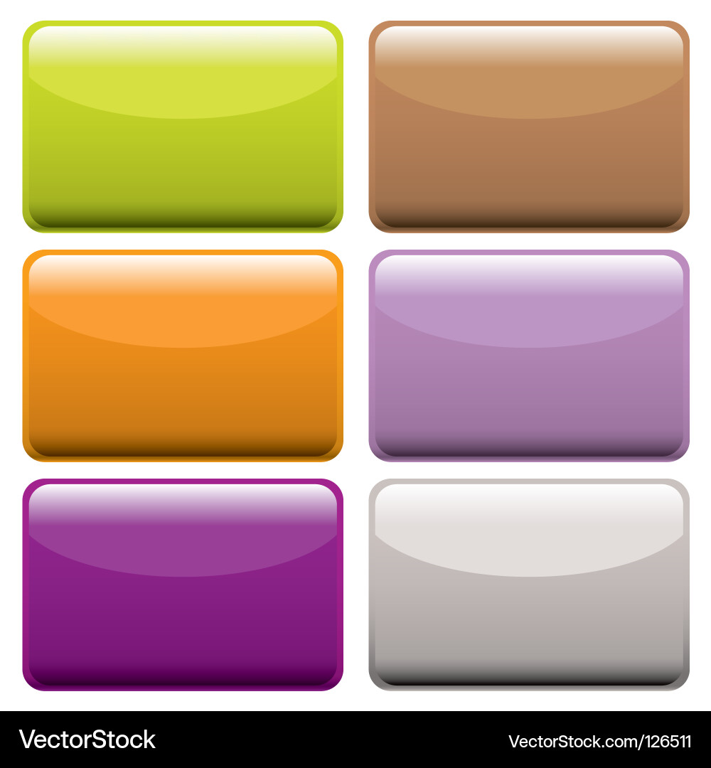 Web buttons Royalty Free Vector Image - VectorStock