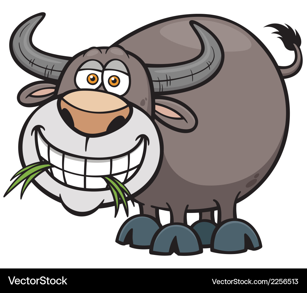 Water Buffalo Cartoon Vector Images (over 230)