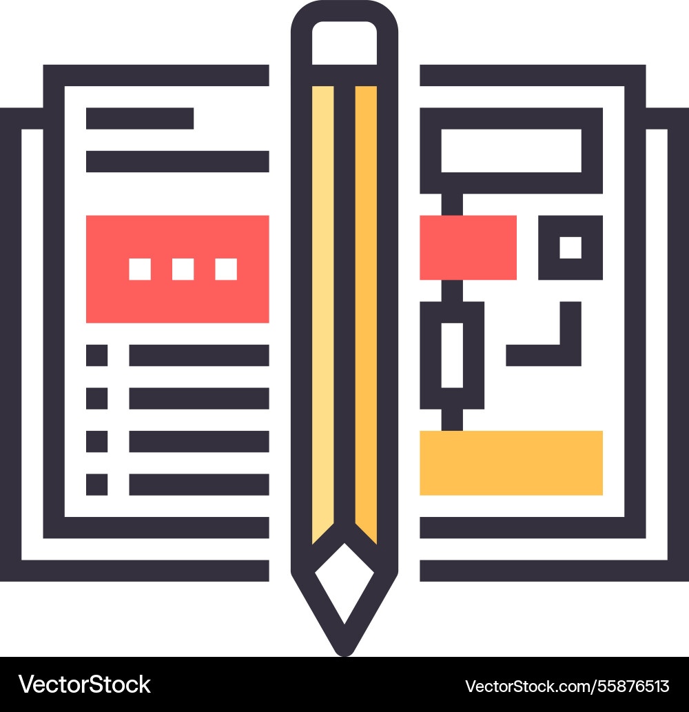 Project planning Royalty Free Vector Image - VectorStock