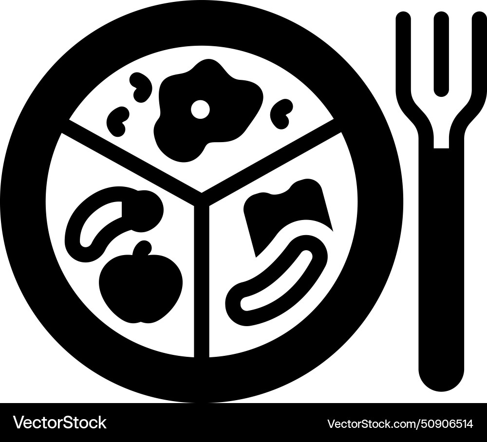Balanced diet Royalty Free Vector Image - VectorStock