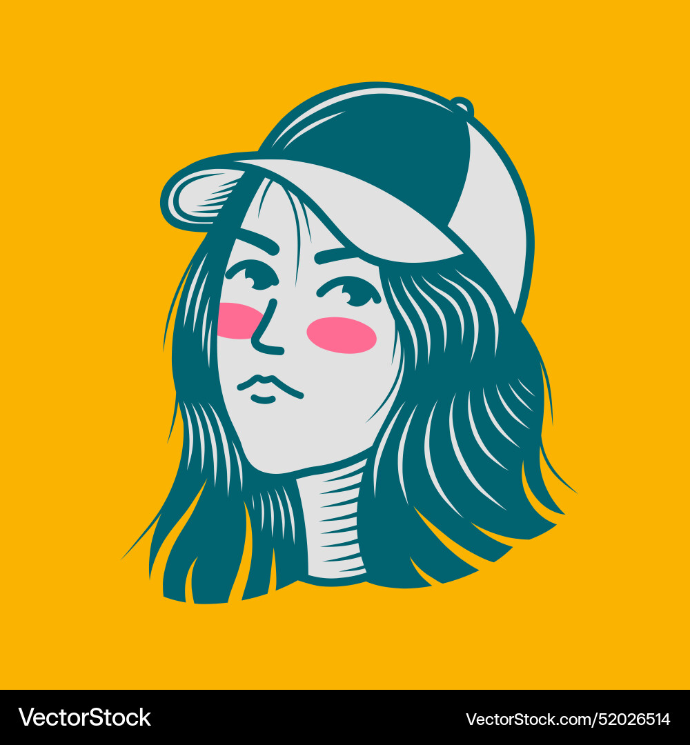 Character design avatar flat minimalist 36 Vector Image