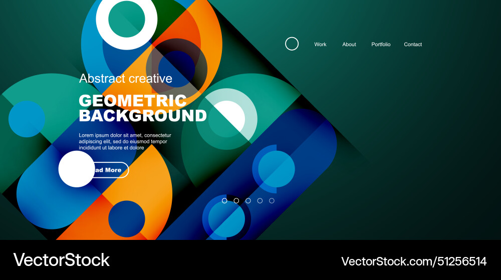 Simple circles and round elements pattern Vector Image