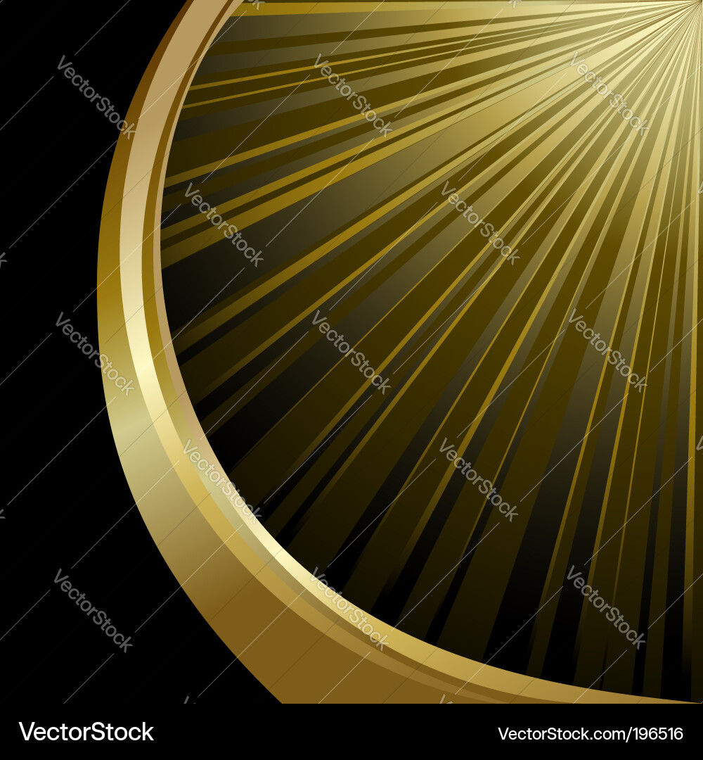 Black and gold background Royalty Free Vector Image