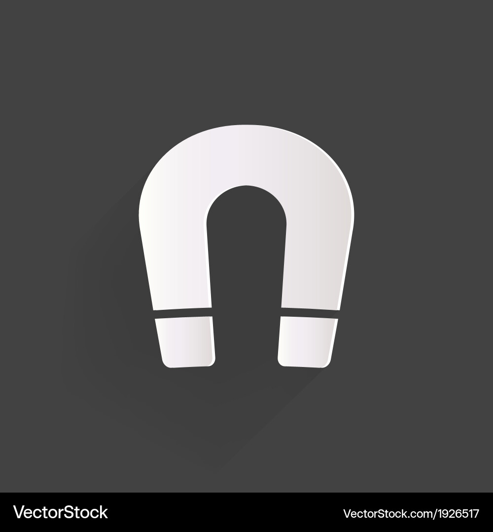Magnet symbol Royalty Free Vector Image - VectorStock