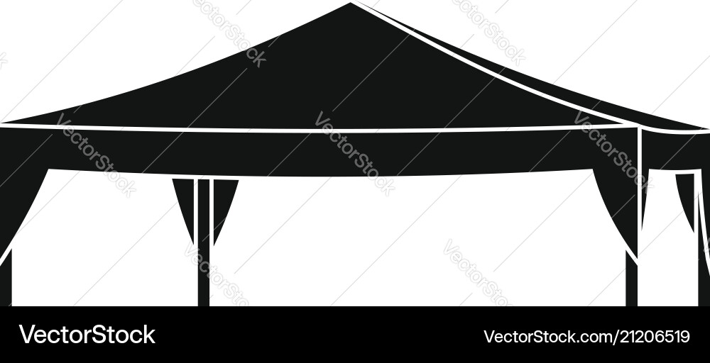 Event Tent Icon Premium Vector | Party Tent Icon Vector Image Can Be