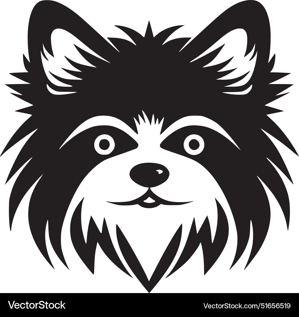 Pomeranian - high quality logo ideal Royalty Free Vector