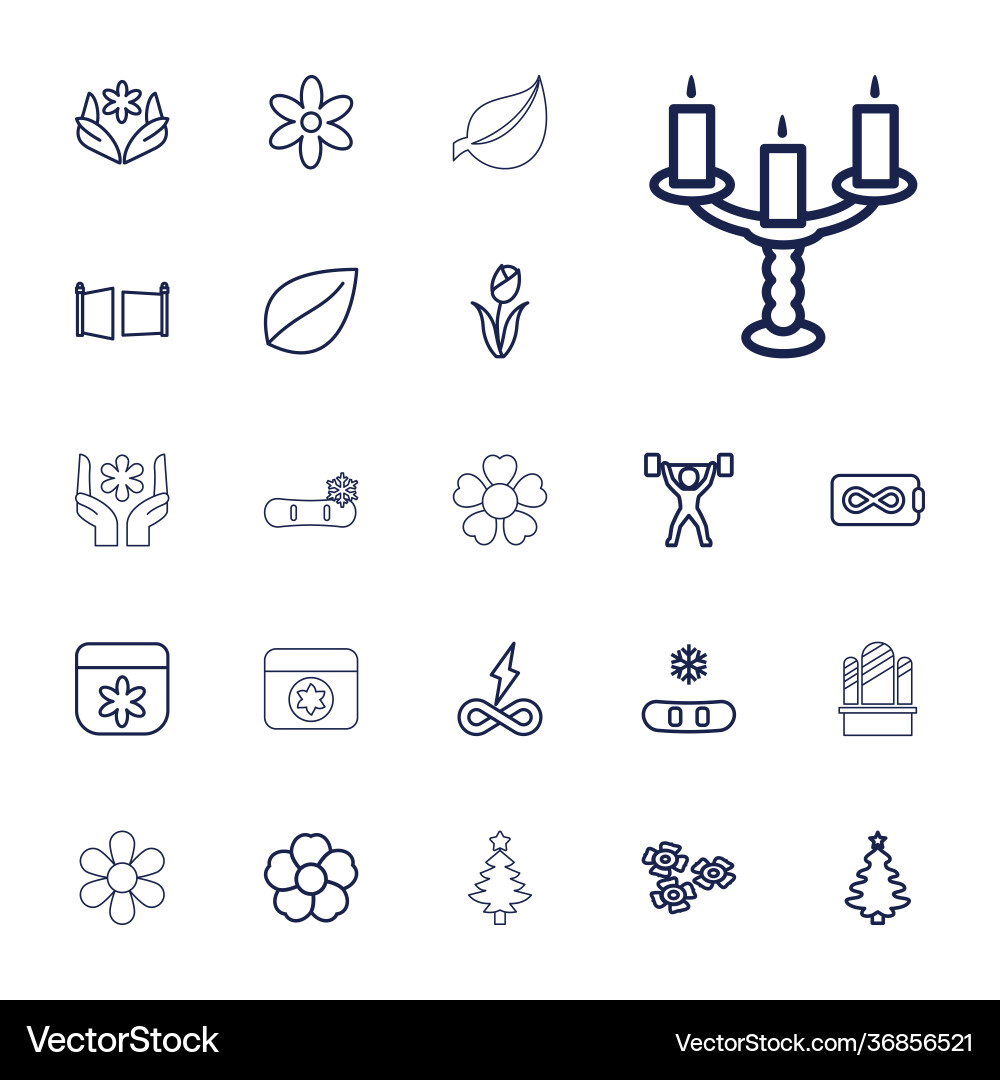 22 ornament icons Royalty Free Vector Image - VectorStock