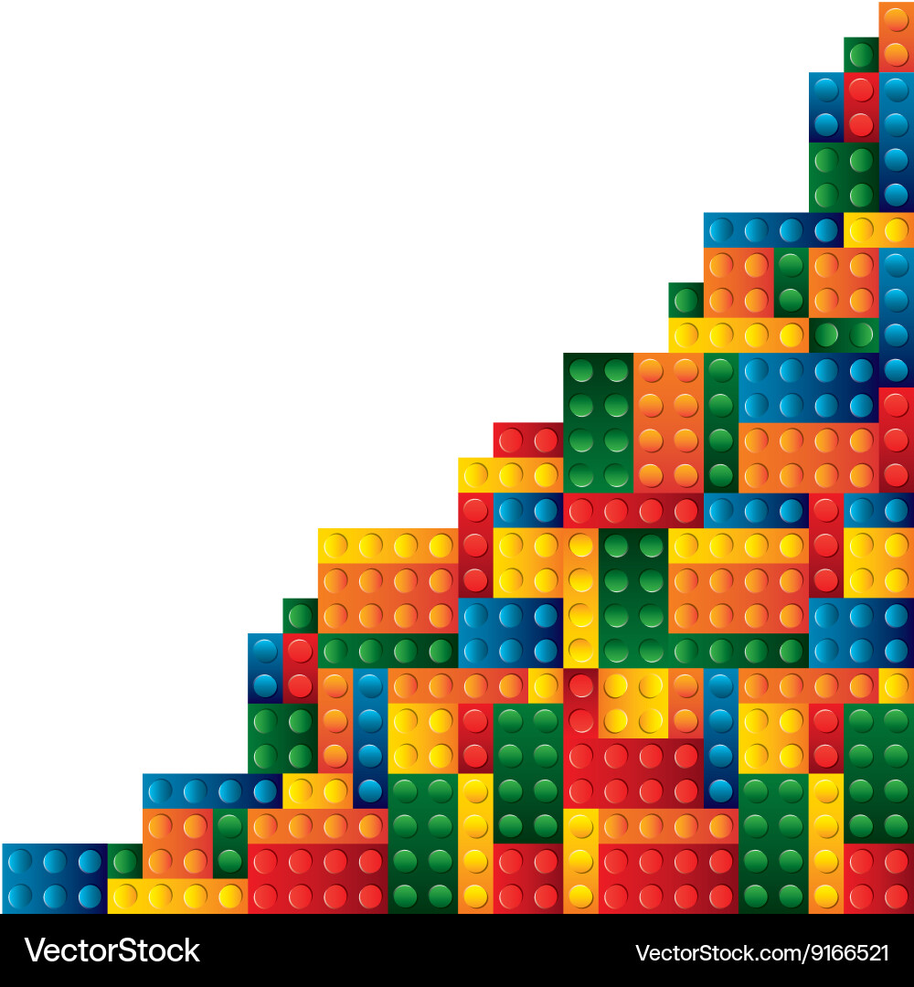 Blocks to build design Royalty Free Vector Image