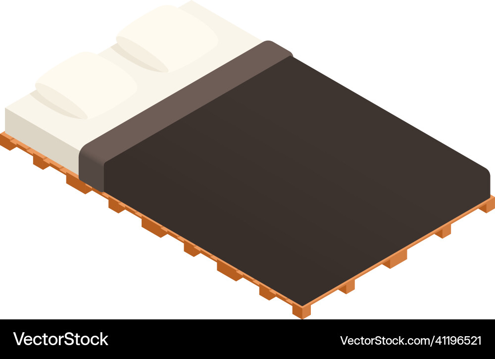 Loft bed Royalty Free Vector Image - VectorStock