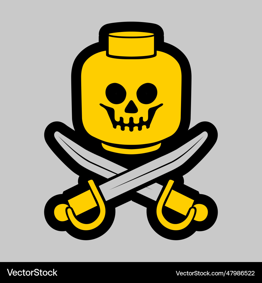 Dead bricks tell no tales Royalty Free Vector Image