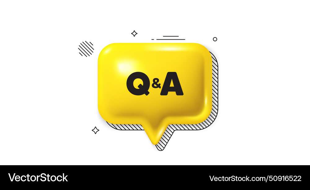 Questions and answers icon answer question sign Vector Image