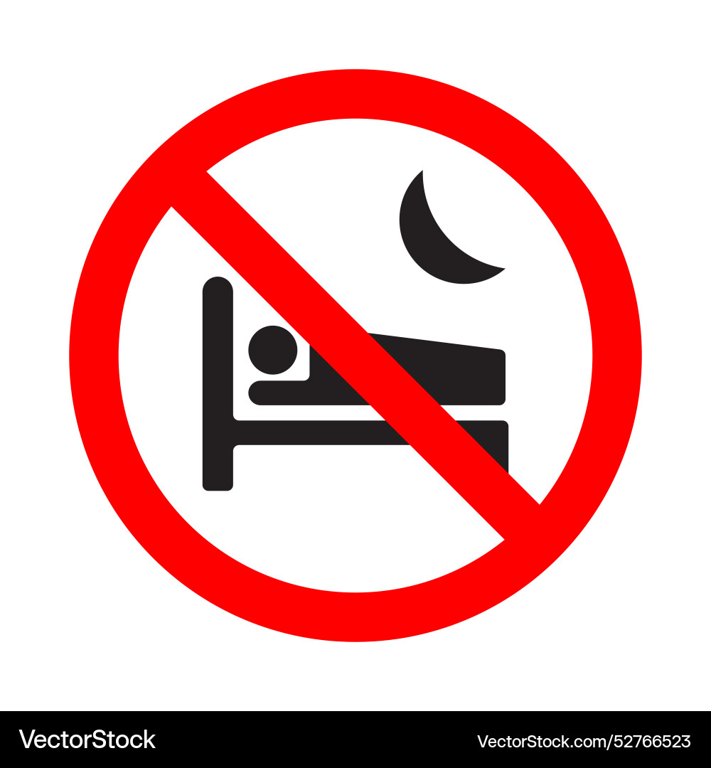 Good night sign Royalty Free Vector Image - VectorStock