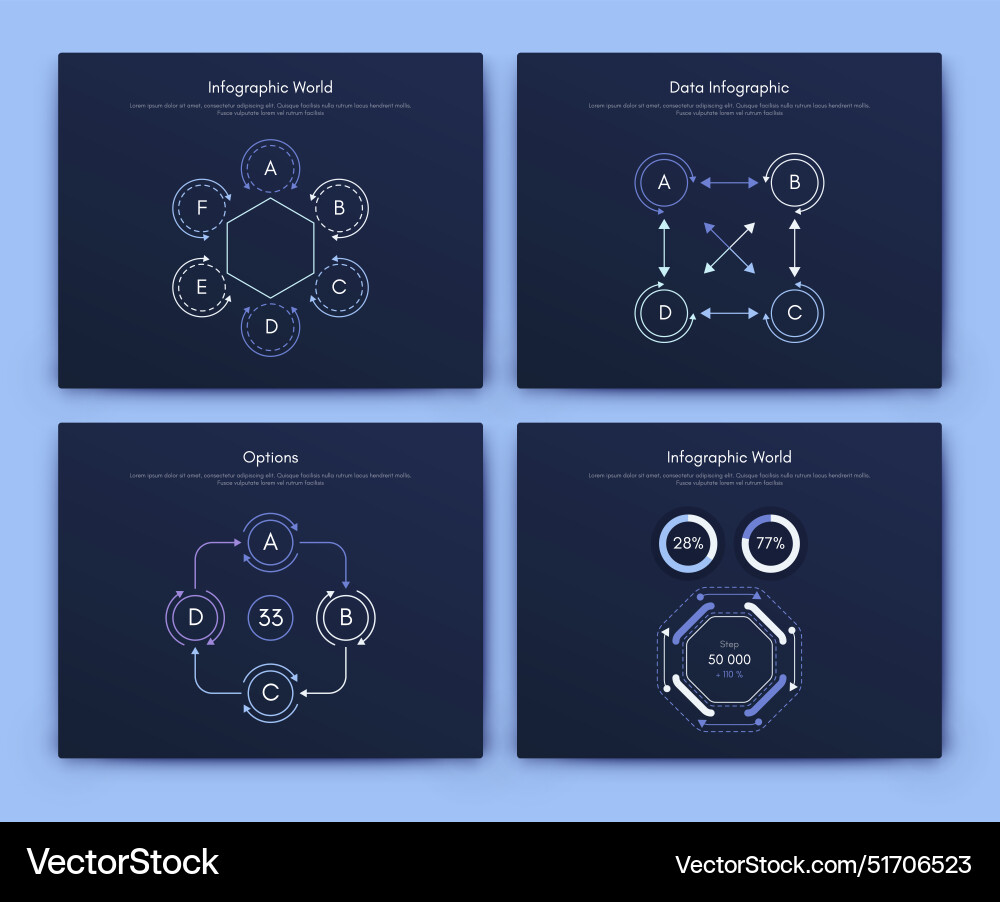 Graphics infographics with mobile phone template Vector Image