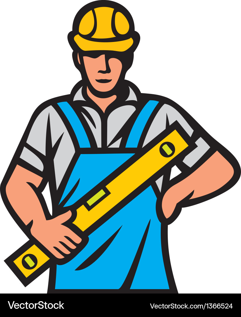 Construction worker Royalty Free Vector Image - VectorStock