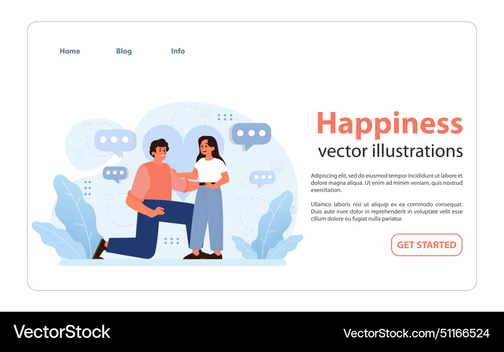 Engaging conversation between friends flat Vector Image