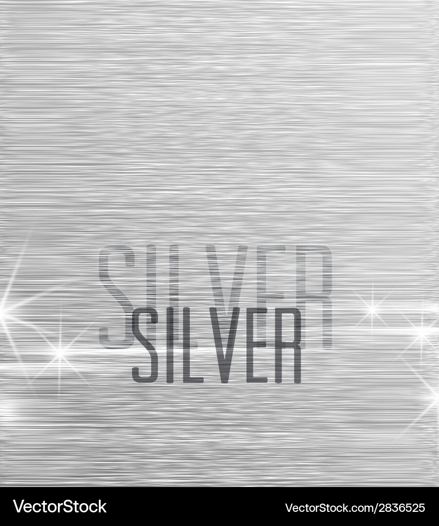 Background silver Royalty Free Vector Image - VectorStock