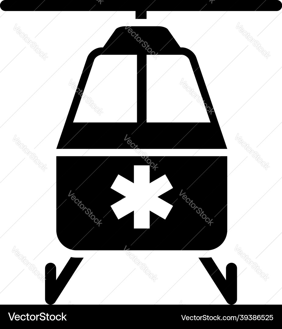 Medevac icon Royalty Free Vector Image - VectorStock