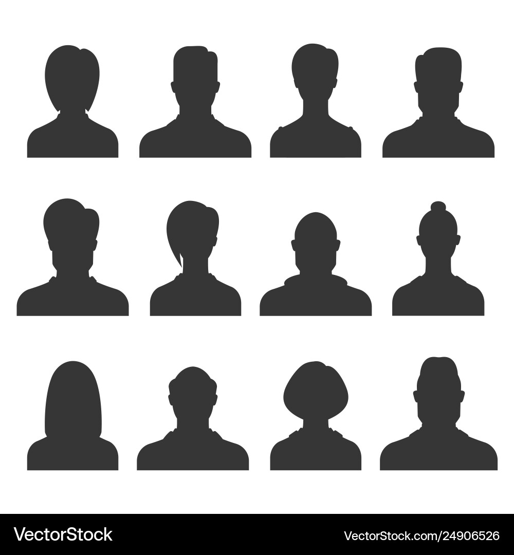 Avatar Man Outline Person Standing Vector Images (over 490)