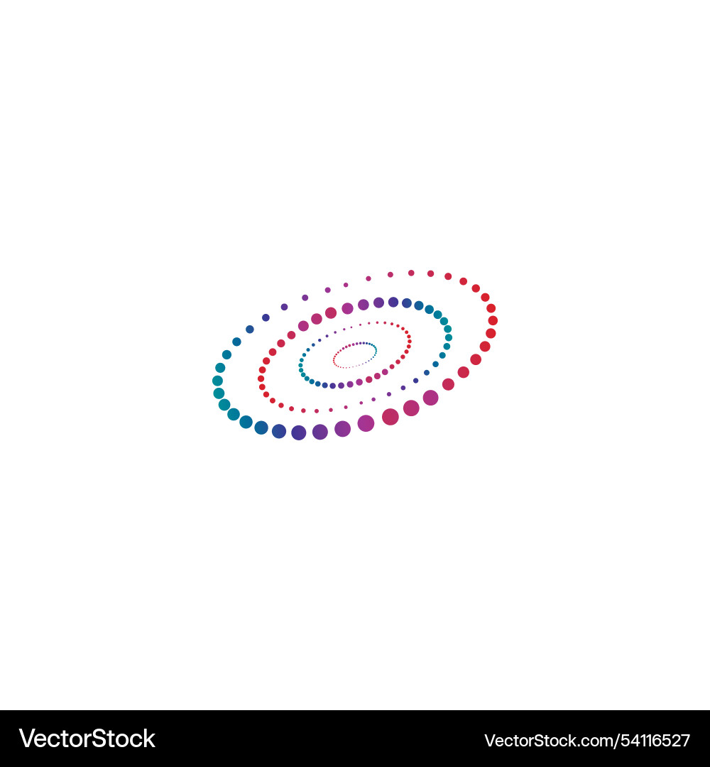 Circle logo template design Royalty Free Vector Image