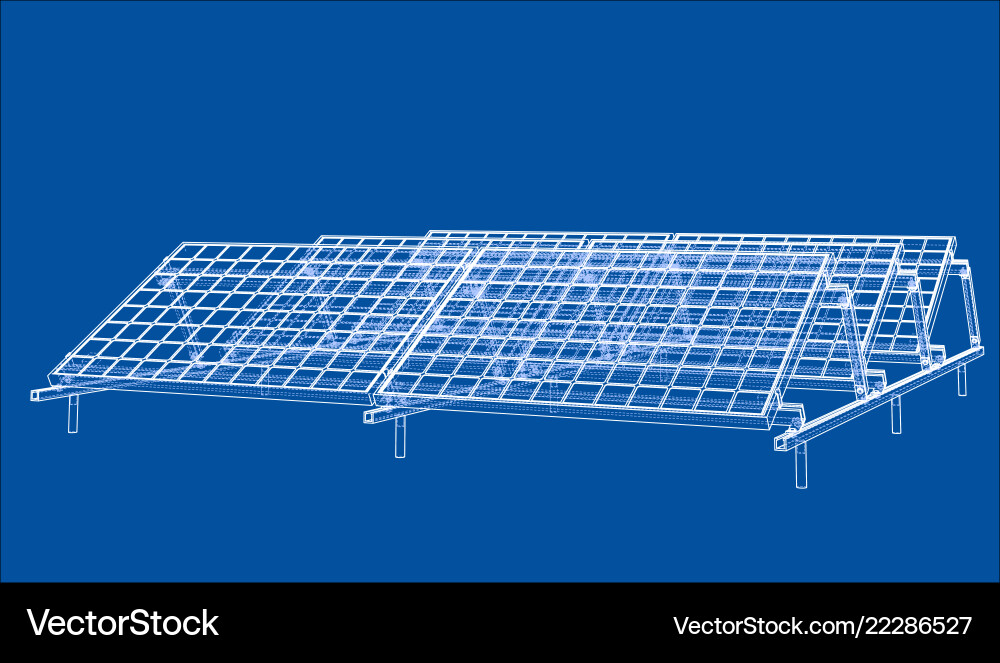Solar panel concept Royalty Free Vector Image - VectorStock