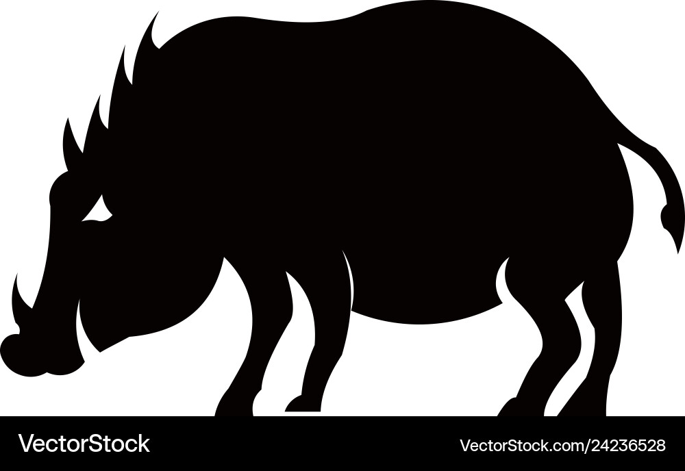 Wild boar Royalty Free Vector Image - VectorStock