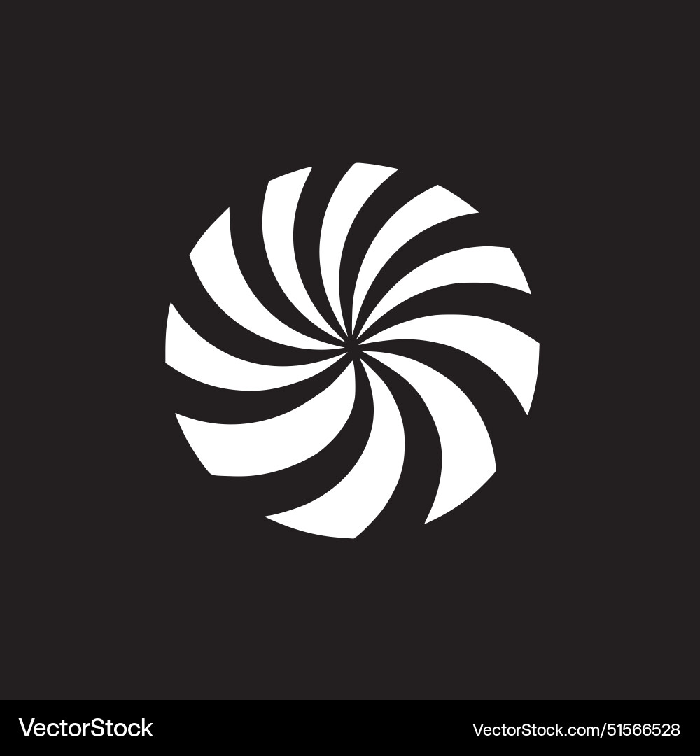 Wind spinner - high quality logo - ideal for Vector Image
