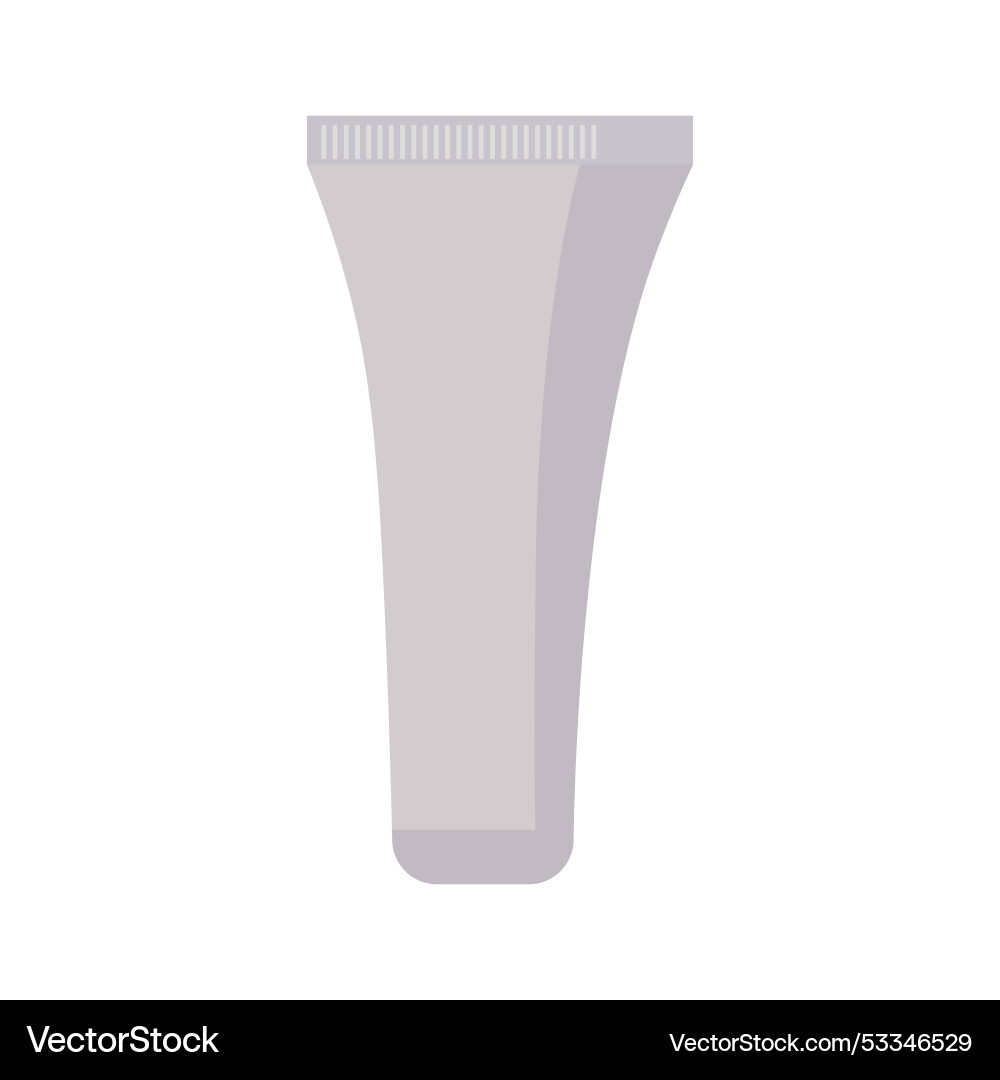 Facial cleanser tube image make up Royalty Free Vector Image