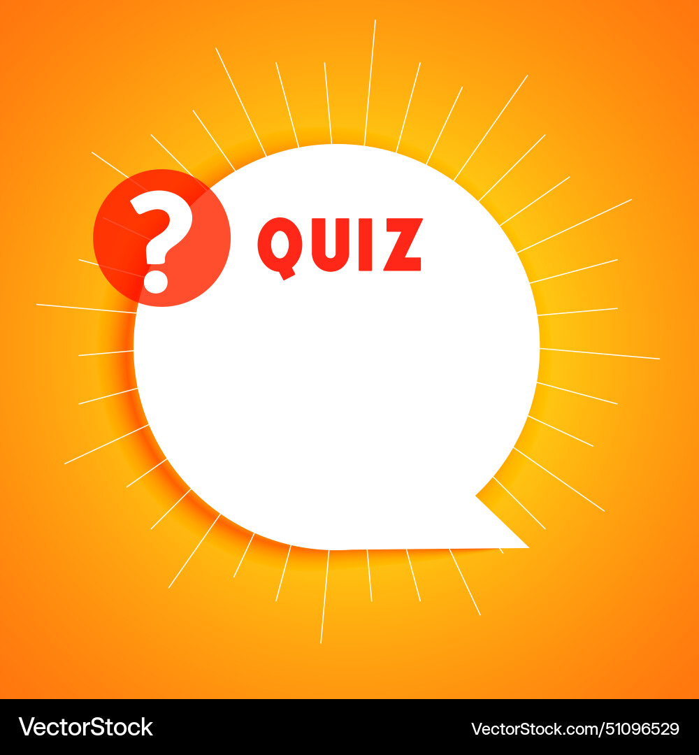 Faq query sign background with empty chat box Vector Image