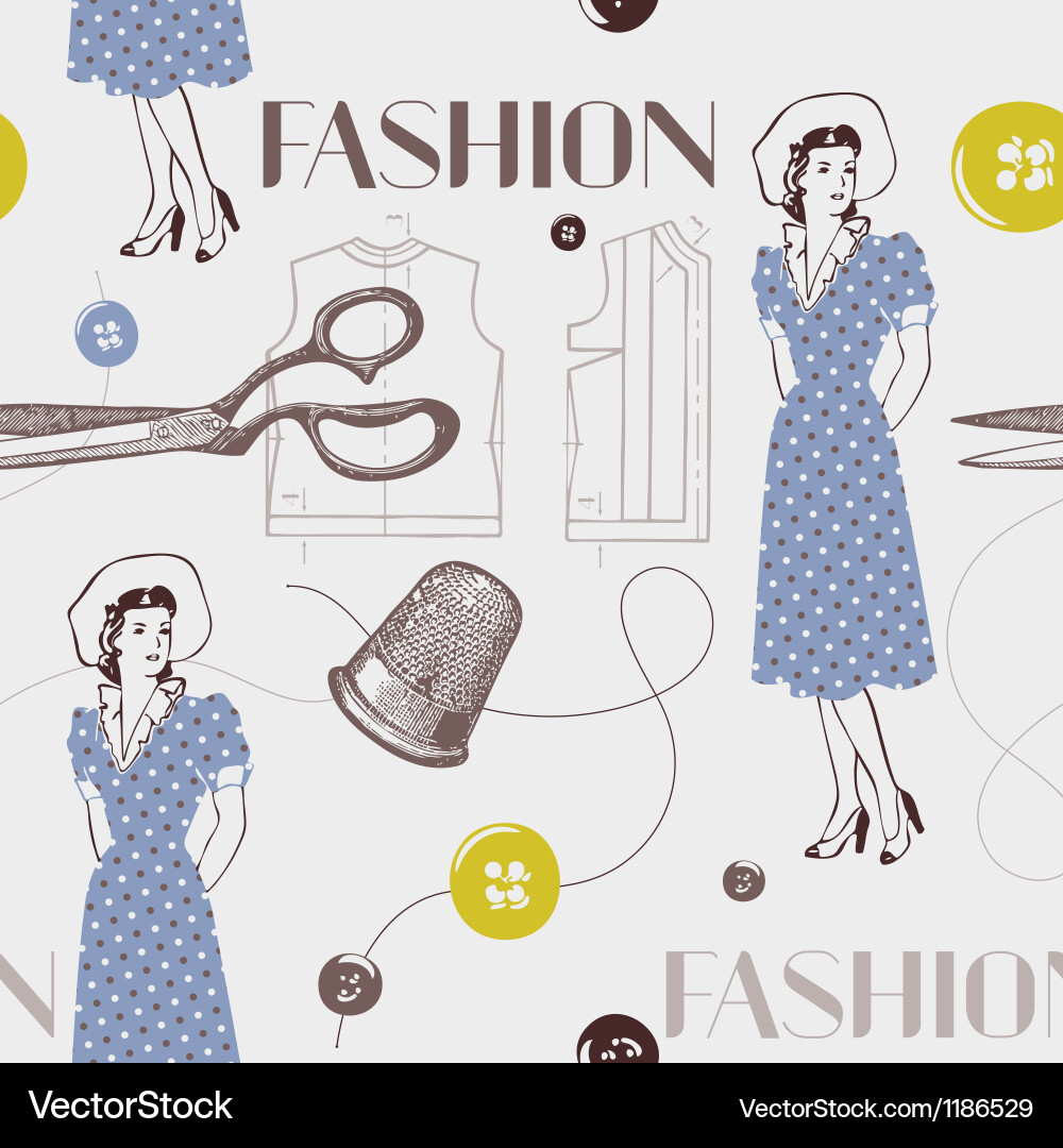 Fashion background Royalty Free Vector Image - VectorStock