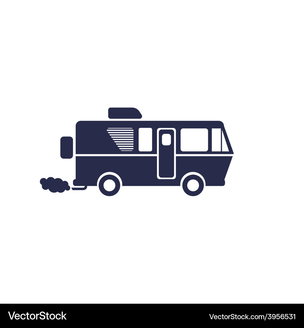 Rv symbol Royalty Free Vector Image - VectorStock