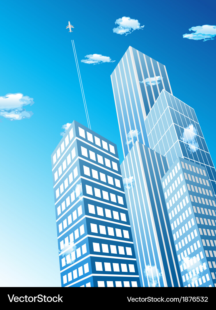 City Royalty Free Vector Image - VectorStock