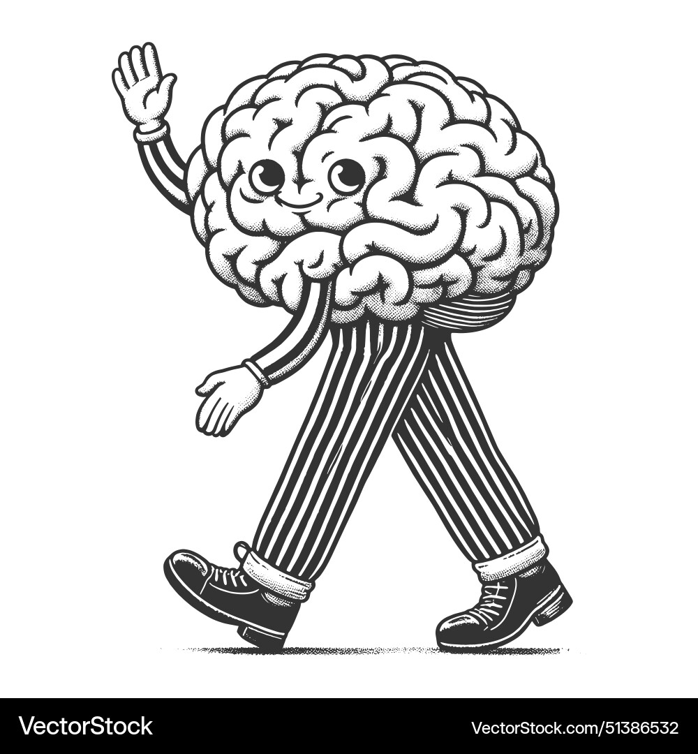 Cartoon Brain Clipart Vector Images (over 1,800)