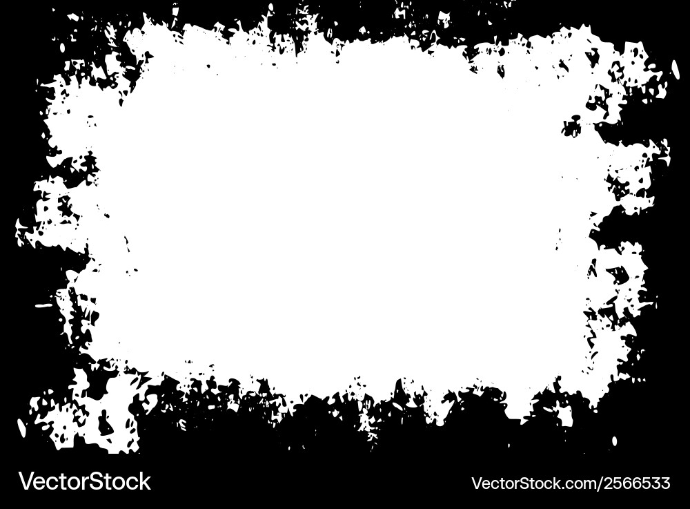 Grunge painted border for your designs Royalty Free Vector