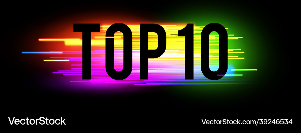 Neon 10 Vector Images (over 750)