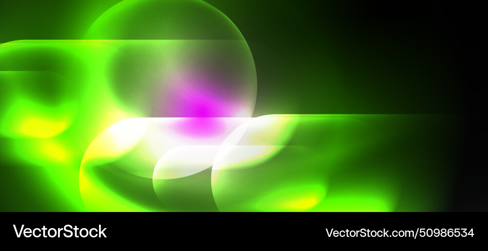 Shiny color neon glowing design Royalty Free Vector Image