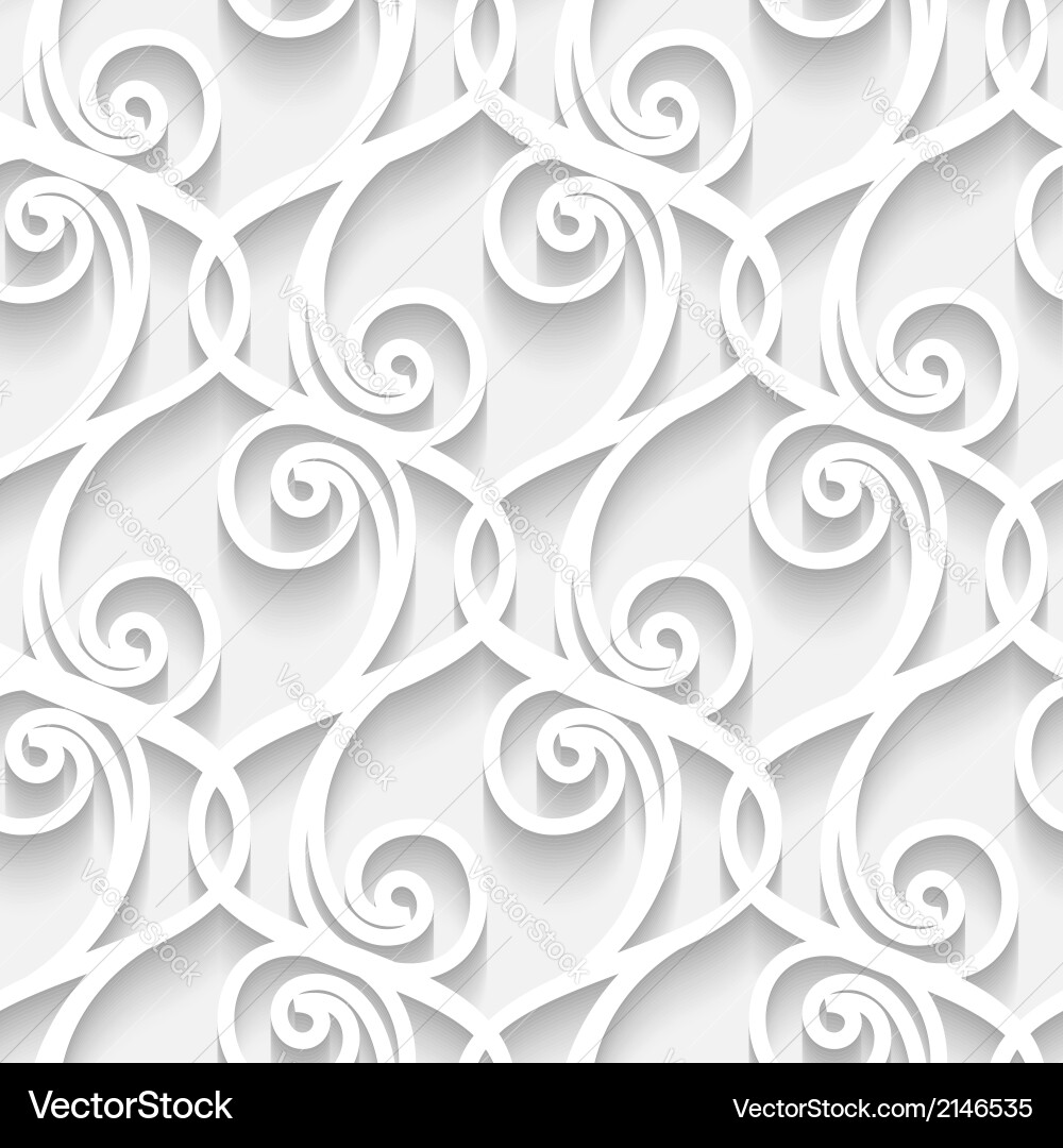 Paper lace pattern Royalty Free Vector Image - VectorStock
