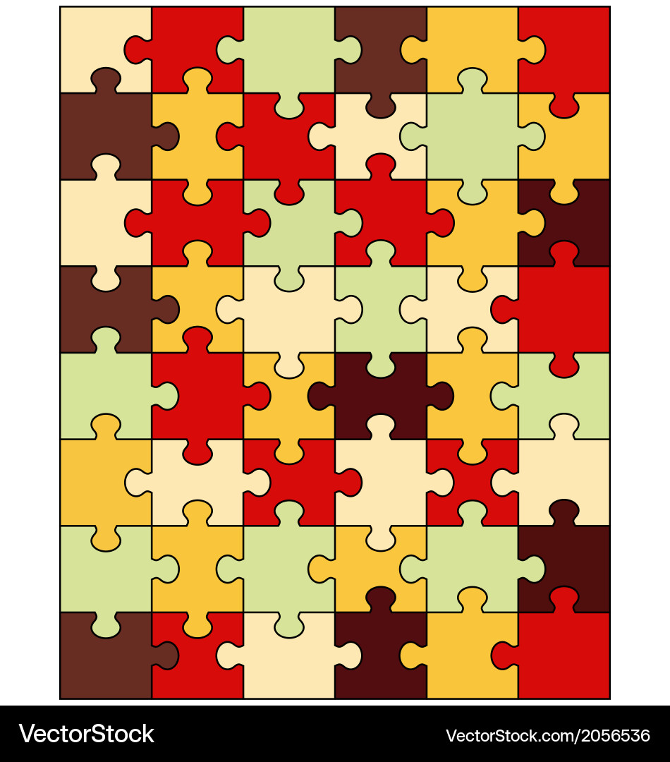 Puzzle Royalty Free Vector Image - VectorStock