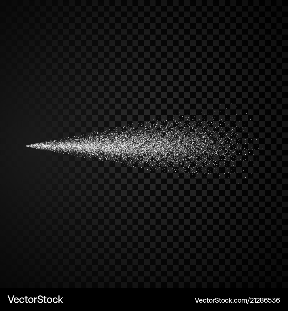 Water spray airy and hazy mist Royalty Free Vector Image