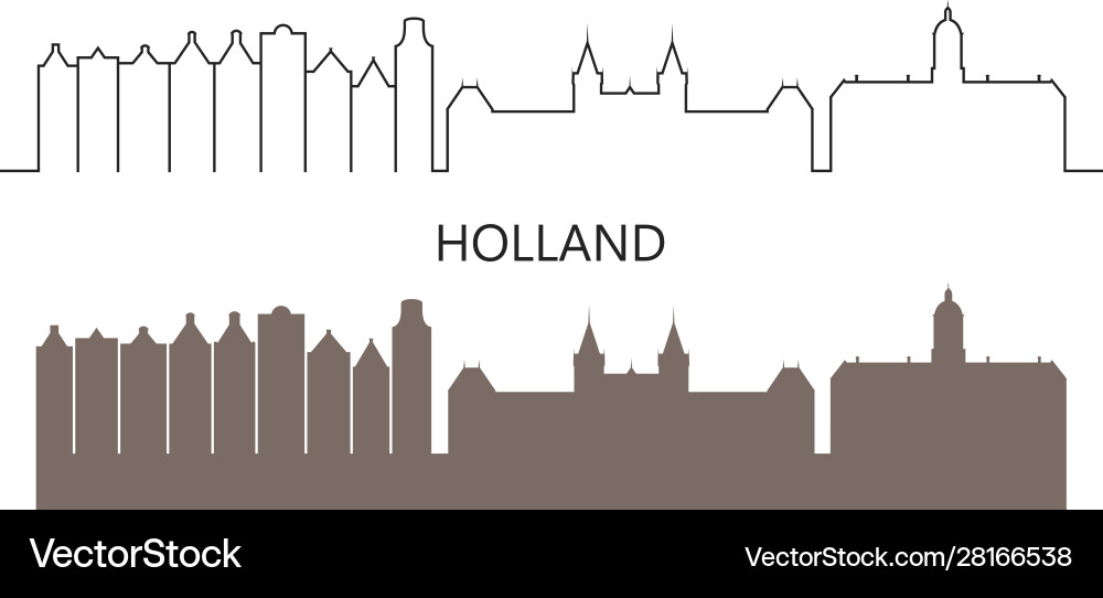 Holland Royalty Free Vector Image - VectorStock