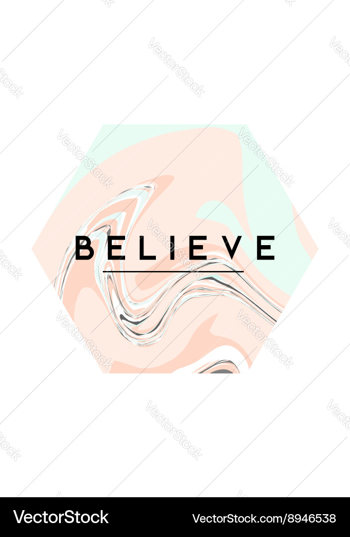 Inspirational quote poster Royalty Free Vector Image